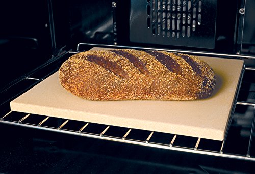 Pizzacraft 15" Square ThermaBond Baking/Pizza Stone - For Oven or Grill - PC9897