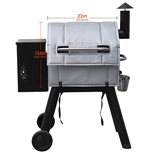 Stanbroil Insulation Blanket for Traeger Pro 575, 22 Series, Pro 20 and Lil' Tex Elite Grill, Durable Grill Blanket for Winter Smoking