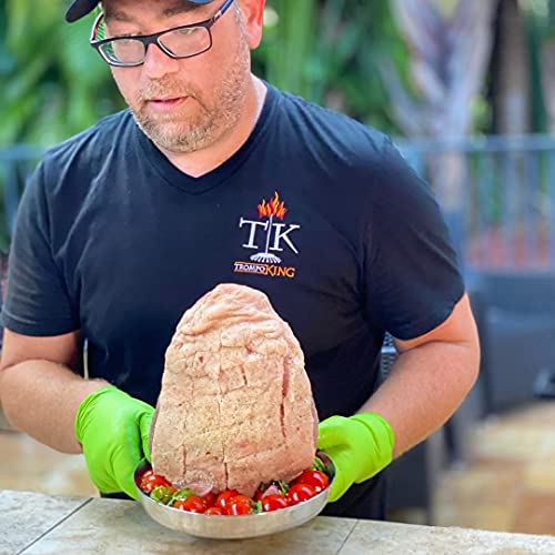 Trompo King Mini Vertical Skewer, 8" Barbecue Grill Stand, Great for Tacos Al Pastor, Shawarma, Brazilian Churrasco, Whole Chickens, Kabobs, and Many Other Delicious Dishes That Require Skewers!