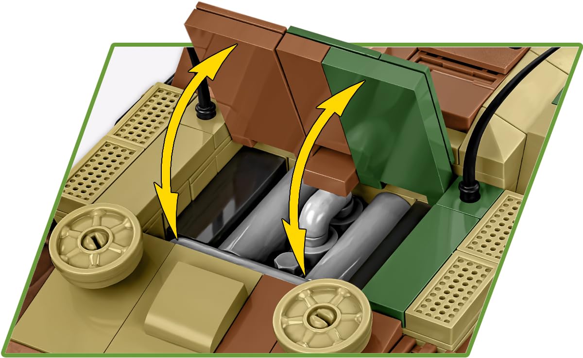 COBI Historical Collection WWII Sturmgeschutz III Ausf. G (2-in-1) Tank Hunter Team - Executive Edition