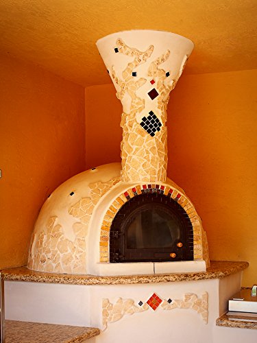 Cuore Ovens New Model 1000 Plus Gourmet Wood-Fired Oven Kit - 36.2" Internal fire Chamber Diameter.