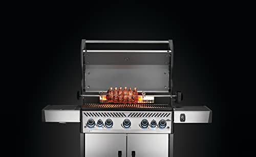Napoleon Grills 69911 Heavy Duty Rogue Series Models Rotisserie Kit, Stainless Steel