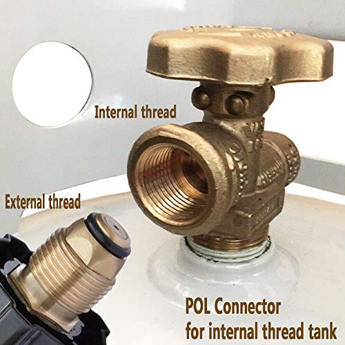 Propane Torch Hose Weed Burner Hose Weed Torch Hose Heating Torch Extension Hose (10 Feet)