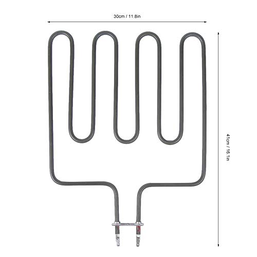TOPINCN Stainless Steel Sauna Electric Heat Tube Straight Heat Sauna Heating Elements Component Heating Elements for Sauna Stove(SCA-2000W)