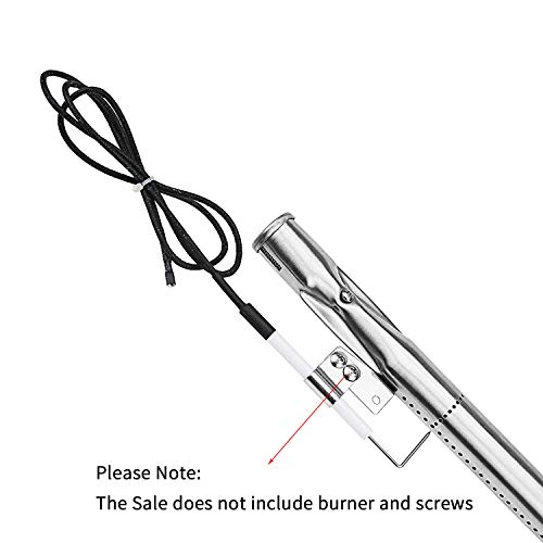 Hisencn Ignition Ceramic Electrode Replacement Parts for Home Depot Nexgrill 5 Burner 720-0888 720-0888N, 4 Burner 720-0830H 720-0830D, 720-720-0896B, 720-0898 Gas Grill, 5 Pack Igniters