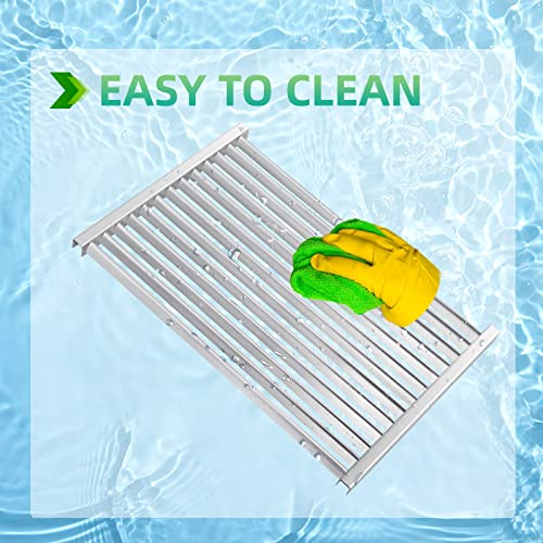 Folocy Grill Grates Replacement for Weber Spirit Grill Grates Grill Parts, for Weber Spirit E-310, E-320, S-310, S-320, Weber Genesis Silver B/C, Genesis Gold B/C, Genesis Platinum B/C, Genesis 1000