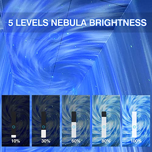 Star Projector Space Capsule Galaxy Projector Skylight with Bluetooth Speaker, Galaxy Night Lights for Kids Bedroom Gaming Room Decor Birthday Christmas Decorations Galaxy Light Gift