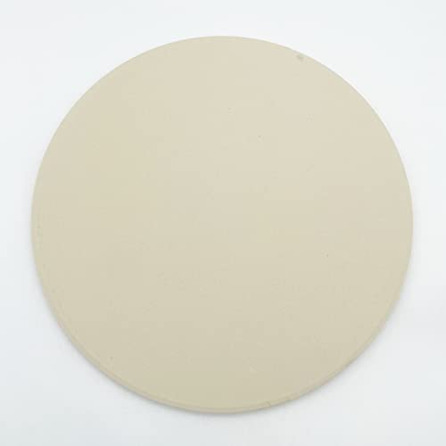 10inch Cordierite Pizza Baking Stone Calzones Bake Sourdough Bread Stone (25.4cm)