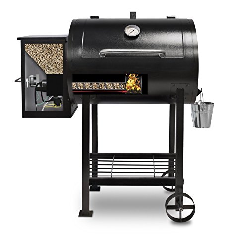 PIT BOSS 71700FB Pellet Grill, 700 Square Inches, Black