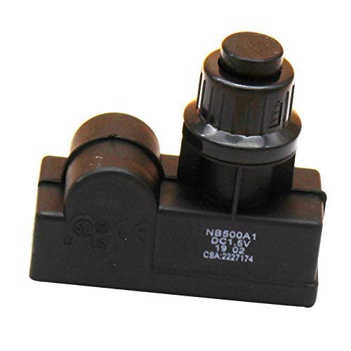MENSI Updated AA Battery Operated Push Button Igniter Spark Generator for Gas Grill, Stove, Fire Pit 22mm Mounting Hole Only One Exit
