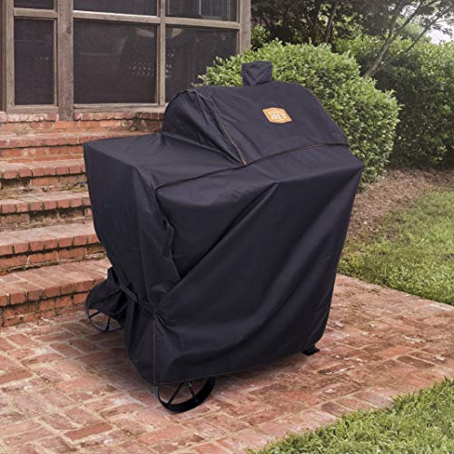 Oklahoma Joe's 6837566W04 Rider 600 Pellet Grill Cover, Black
