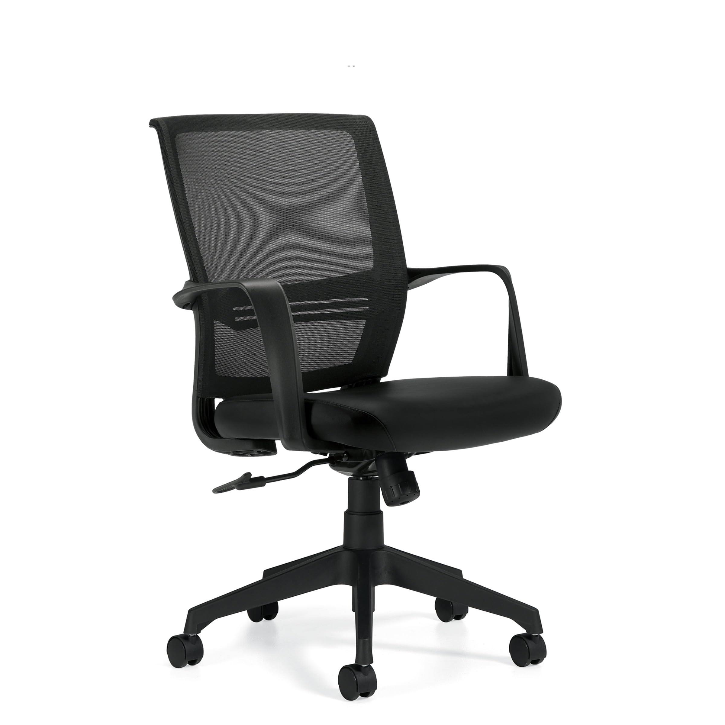 GOF 6FT, 8FT, 10FT Conference Table & Chair (G13026B) Set, Dark Cherry, Espresso, Artisan Grey, Mahogany, Walnut (Chair Only, Black)
