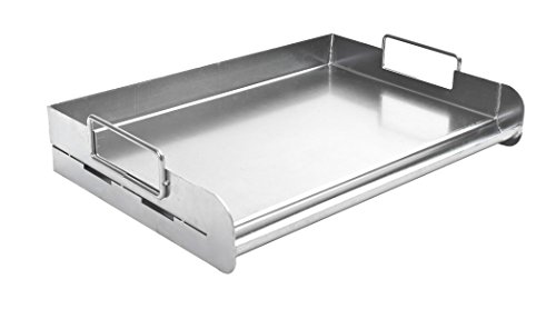 Charcoal Companion CC3500 Stainless Steel Pro Grill Griddle