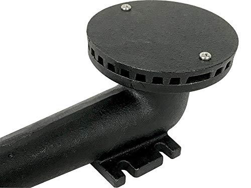 RCK Sales Holland Smoker Gas Grill Cast Iron Replacement Round Burner 9 1/8"