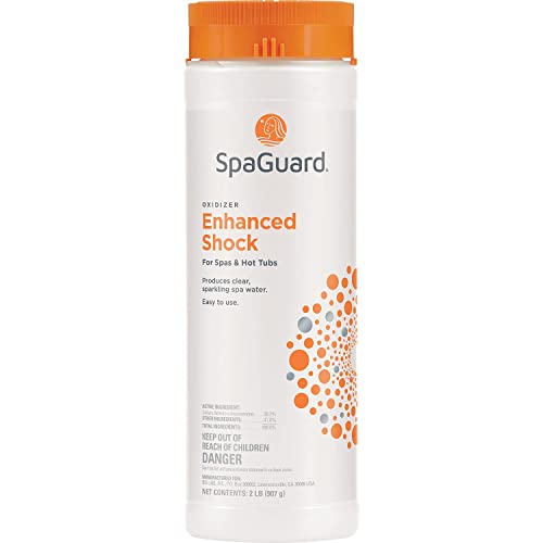 Deluxe Hot Tub Chemical Kit - Contains (SpaGuard Spa Complete, Chlorinating Concentrate, Enhanced Shock, Stain & Scale Control, Test Strips, LeisureQuip ScumBoat, LeisureQuip Spa Care Log Book)