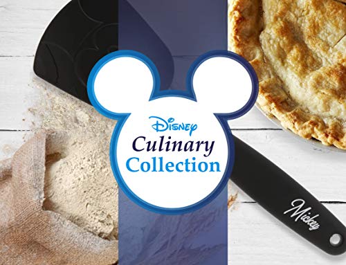 Disney Mickey Mouse Silicone Turner - This Mickey Mouse Disney Spatula is Ideal for Turning Food - Perfect for any Disney Fan - Black, Measures 11 Inches