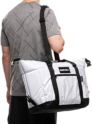 NorChill Soft Coolers 24 Can Insulated Marine Boatbag Soft Sided Cooler, White