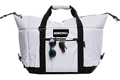 NorChill Soft Coolers 24 Can Insulated Marine Boatbag Soft Sided Cooler, White