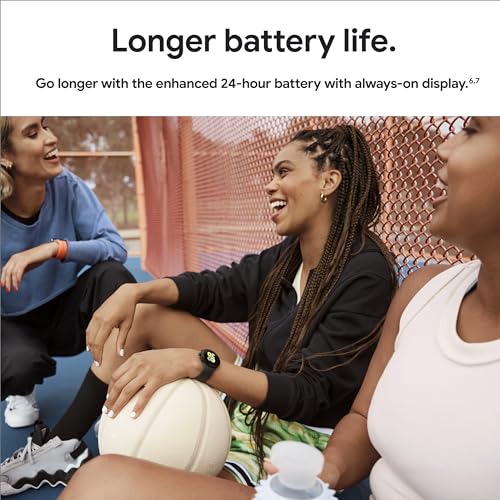 Google Pixel Watch 2 (Previous Model) with the Best of Fitbit - Heart Rate Tracking, Stress Management, Safety Features - Android Smartwatch - Matte Black Aluminum Case - Obsidian Active Band - LTE