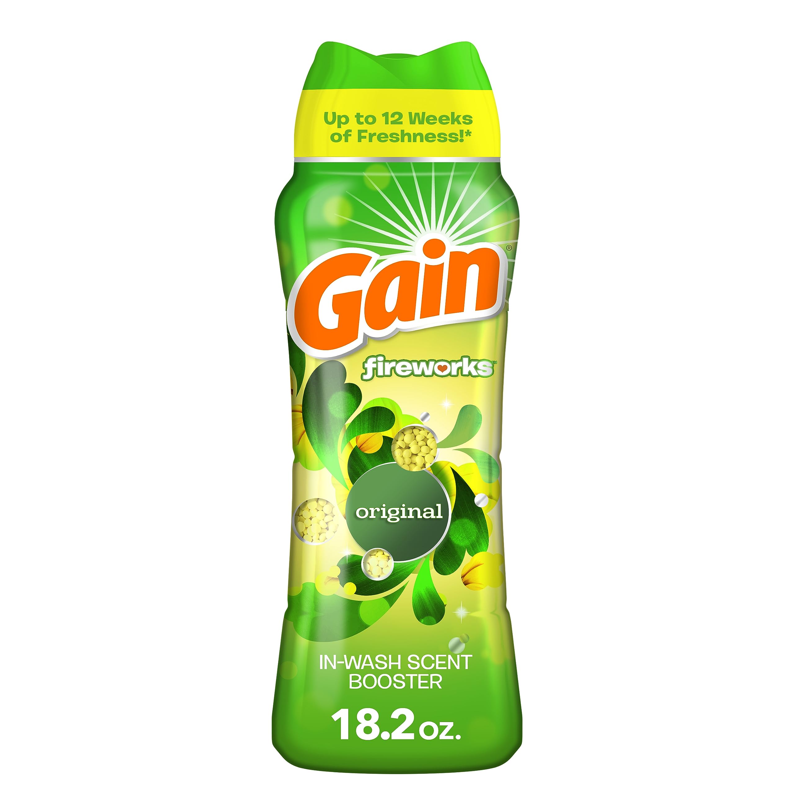 Gain Fireworks In-Wash Scent Booster Beads, Original, 18.2 oz