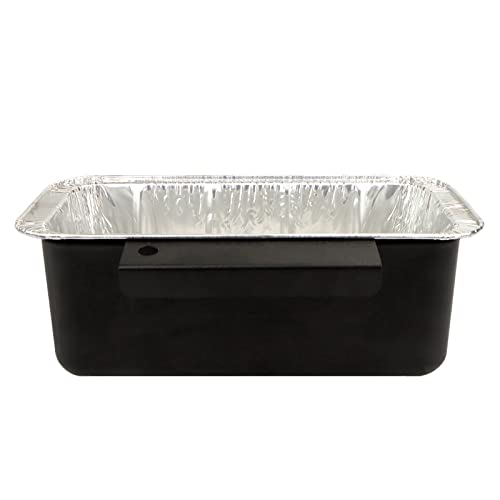 lsshao Grease Drip Pan Grease Catcher/Cup Compatible with Blackstone 28" 30" 36" Griddle Replacement Part for Outdoor Griddles (Short Hook)