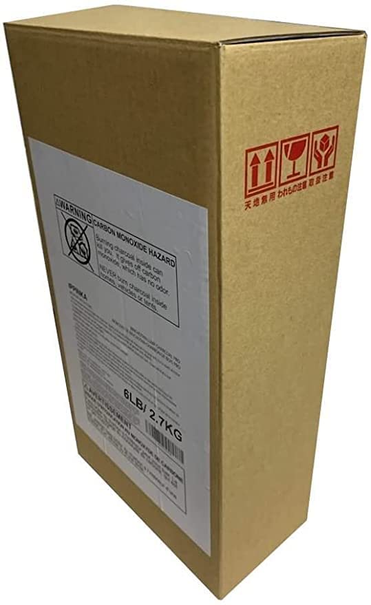 IPPINKA Binchotan BBQ Lump Charcoal from Kishu, Japan, Pro Grade, 6 LB