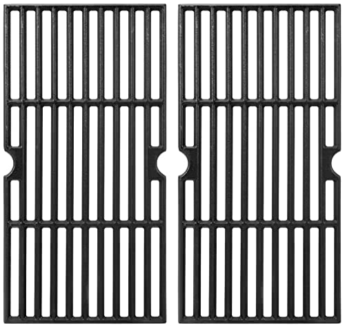 EasiBBQ Cast Iron Grill Grates for Charbroil 463633316 463672416 463642116 463250212 463672016 463672216, Cooking Grate for G460-0500-W1 G309-0019-W2 463631410 463251414 463672019 463672219 463645015
