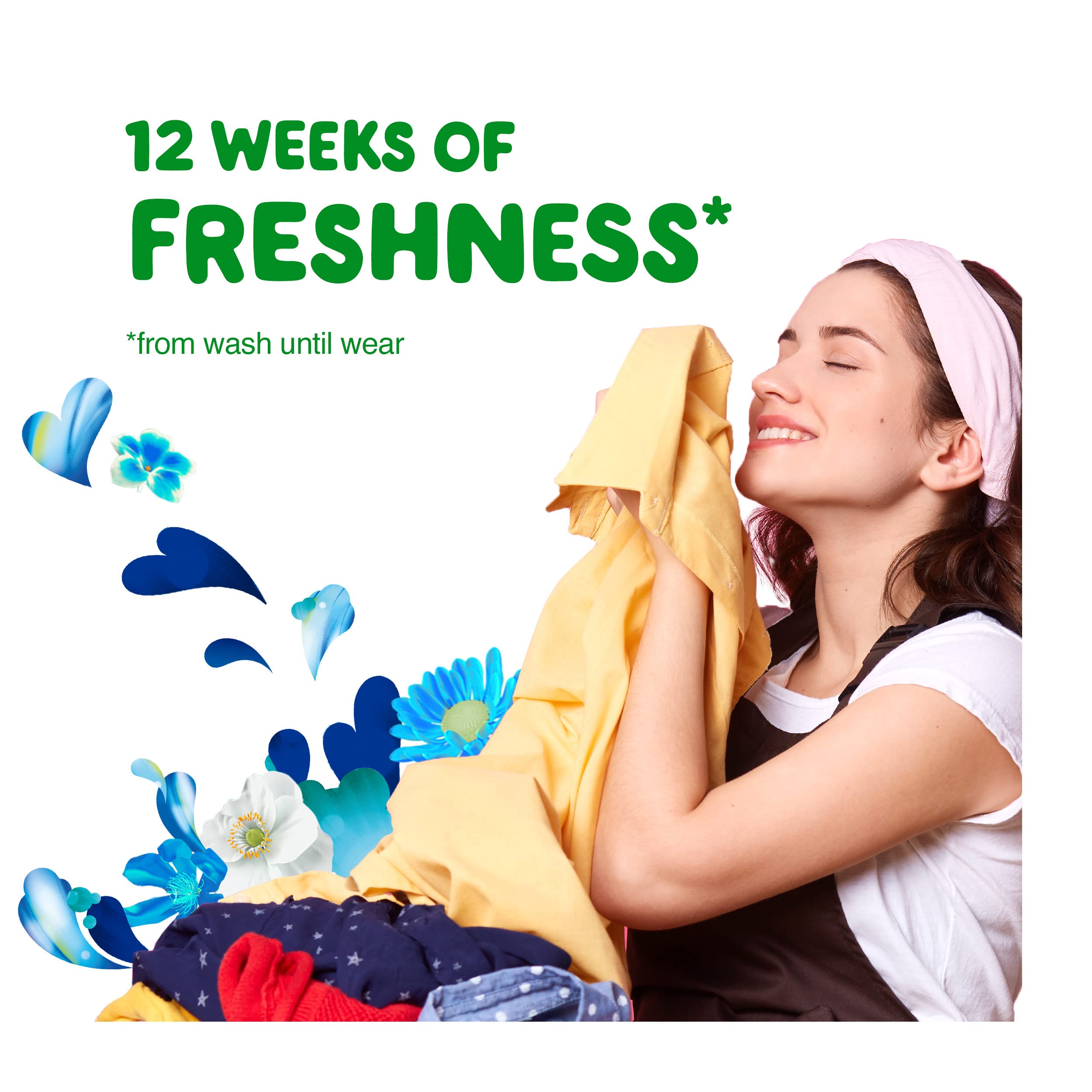 Gain Fireworks In-Wash Scent Booster Beads, Blissful Breeze, 18.2 oz