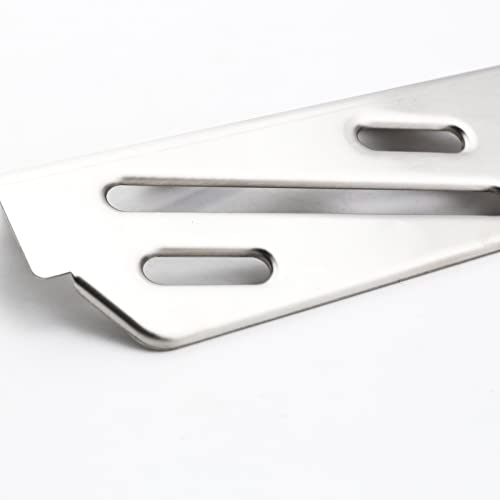 QuliMetal 66040 Grill Heat Deflector for Weber Genesis II 300 Series, Genesis II E-310, II E-315, II E-330, II E-335, II S-310, II S-335 Gas Grill, 17GA Heat Deflectors Replace Weber 66685, 3 Pack