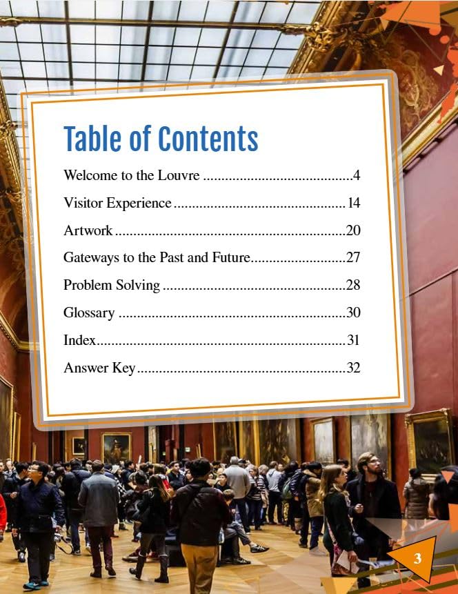 Teacher Created Materials 27020 "Art and Culture: Exploring the Louvre: Shapes" Teaching Material (Art and Culture: Mathematics in the Real World)