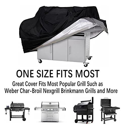 Grill Covers, 40 inch Waterproof & Anti-UV BBQ Grill Cover Use for Weber Char-Broil Grills and More Brand - 40" L x 24" W x 59" H