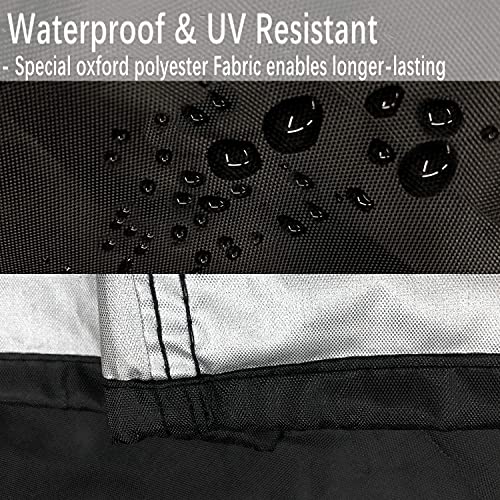 Grill Covers, 40 inch Waterproof & Anti-UV BBQ Grill Cover Use for Weber Char-Broil Grills and More Brand - 40" L x 24" W x 59" H