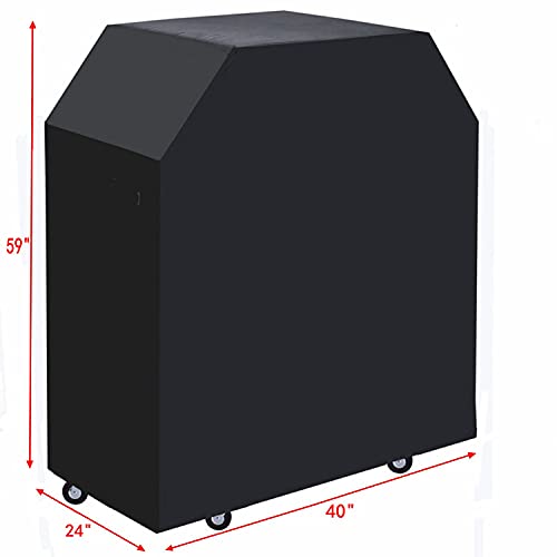 Grill Covers, 40 inch Waterproof & Anti-UV BBQ Grill Cover Use for Weber Char-Broil Grills and More Brand - 40" L x 24" W x 59" H