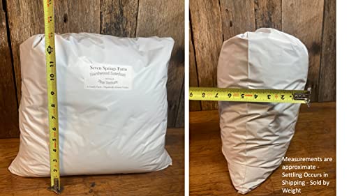 Seven Springs Farm - 10lb All Natural Hardwood Sawdust - Chemical Free Hardwood Timber (Fine Texture - 10 Pound, 1)