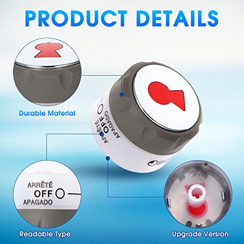 Upgraded Grill Lighted Control Knobs for Weber 91538 E-470/670, S-460/470/660/670