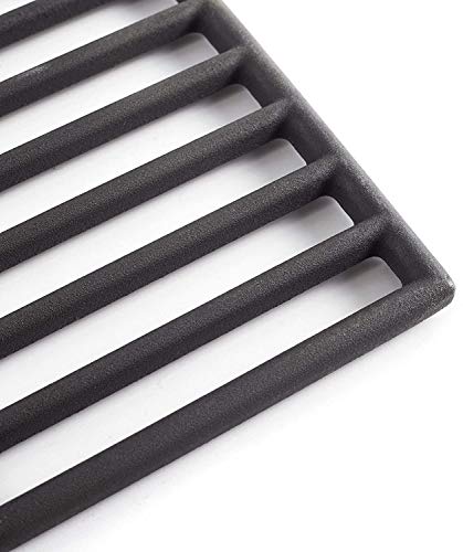 SafBbcue 18 Inches Cooking Grates for Charbroil Performance 2 Burner 463625217, Performance 300 2-Burner Gas Grill, Cast Iron Grill Cooking Grids