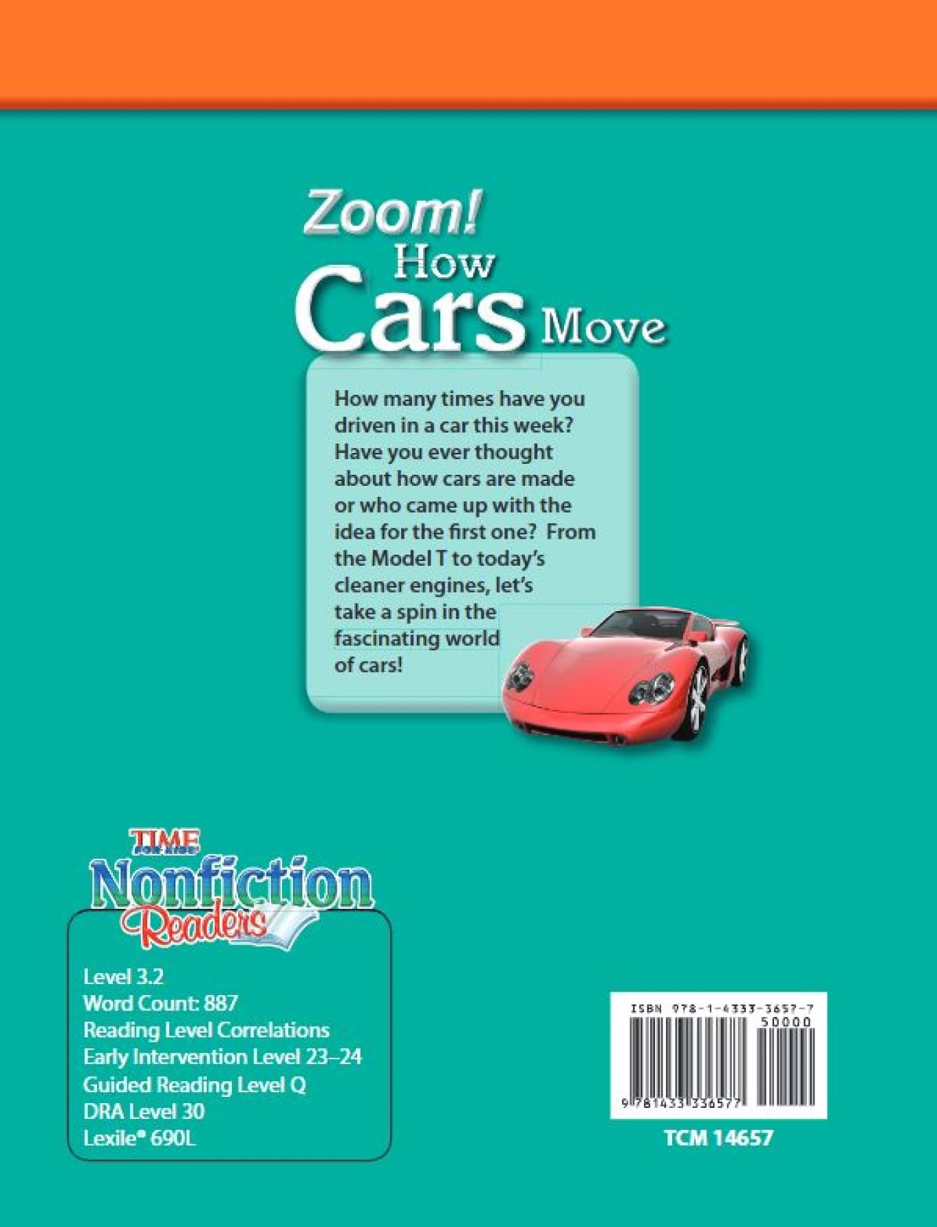 Teacher Created Materials - TIME For Kids Informational Text: STEM Collection - 10 Book Set - Grade 3 - Guided Reading Level N - Q