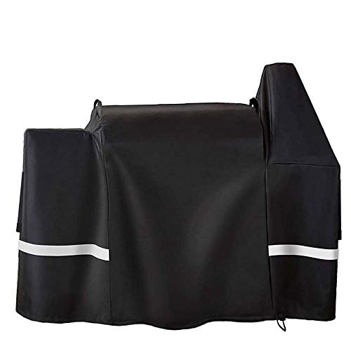 Uniflasy Grill Cover for Pit Boss 820 Deluxe, 820 Pro, 850 Pro Series Wood Smoker Pellet Grills Accessories, Cover for Pit Boss 820D, 820FB, 820PB, 820SP, 820SC, Heavy Duty Fabric Barbecue Grill Cover