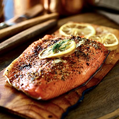East Coast Cedar Planks for Grilling Salmon Made from 100% Natural Maine White Cedar -12 Pack - Adds a Delicious Smokey Flavor - Great for All Fish and Meatsā¦