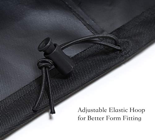 Zipcase 22 Inch Table Top Griddle 600D Heavy Duty Waterproof BBQ Cover with Elastic Hoop, Compatible with Blackstone 22 Inches Table Griddle Only Without Griddle Hood