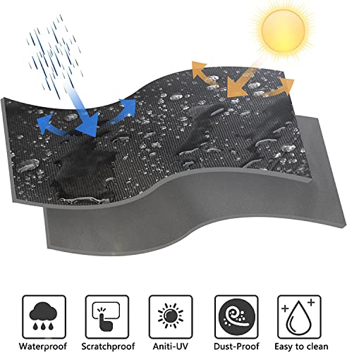 TOUSBACC 20 LBs Fuel Pellet Storage Bag, Wood Pellet Storage pocket,Waterproof storage container for Charcoal, Grill, Campping, Outdoor