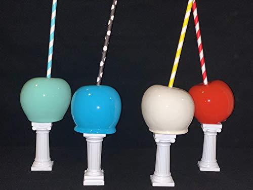 Yesland 1000 Pack Candy Apple Sticks - 5.5 Inch 5mm Sturdy Bamboo Sticks for Caramel - Wooden Skewer Sticks for BBQ, Corn Dog, Corn Cob, Cookie, Lollipop & Kabob