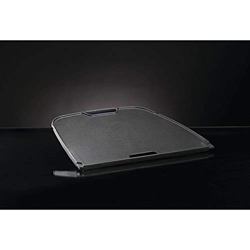 Cast Iron Reversible Griddle for all TravelQ™ 285 Series - 56080 - Napoleon Barbecue Grill Accessory, Fits All TravelQ™ 285 Series Portable Barbecue Grills, Cast Iron Griddle, Reversible, Non-Stick