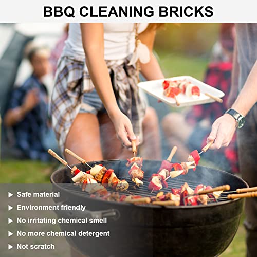 24 Pcs Pumice Stone for Cleaning, Grill Griddle Pumice Stone Brick Block Cleaner, Ecological Barbecue Griddle Cleaning Brick Pumice Stone for Removing Stains, BBQ, Rack, Flat Top Cookers, Pool, Toilet
