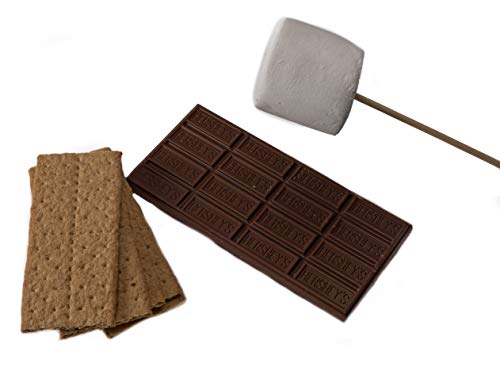 J-Line Design 100 All Natural 16 Inch Bamboo Skewers for BBQ, Grill, Shish Kabob, Appetizers, Fruit, Vegetables, Marshmallows and More - in PVC Tube Case Complete with Silicone Sauce Basting Brush