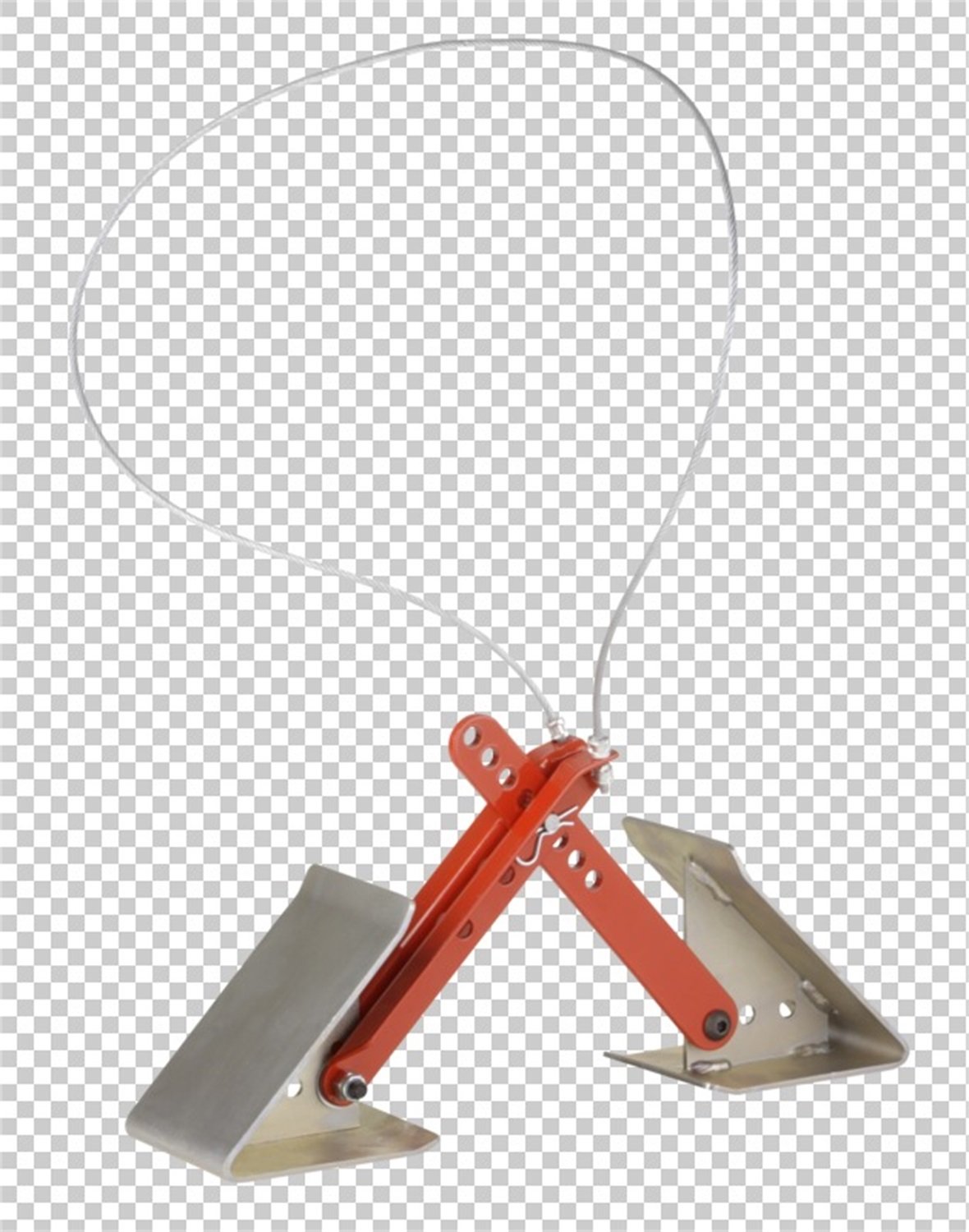 Fastway ONESTEP Wheel Chock for Tandem Axle Trailers and RVs--16 Inches to 24 Inches Long--Qty 1