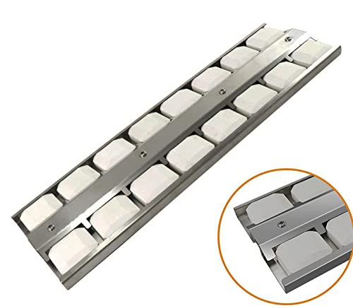 Dongftai Z3238A (4-Pack) Viking BBQ Grill Briquette Tray,Heat Plates 21-1/2" X 5-1/2" Replaces Viking Part 032381-000