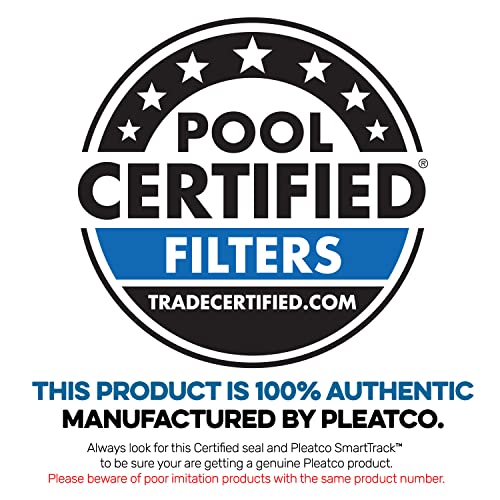 Pleatco PSR70-EC Pool Filter Cartridge Replacement for Unicel: UHD-SR70, Filbur: FC-2540, OEM Part Numbers: WC108-572SX, White