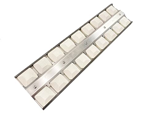 Dongftai Z3238A (4-Pack) Viking BBQ Grill Briquette Tray,Heat Plates 21-1/2" X 5-1/2" Replaces Viking Part 032381-000