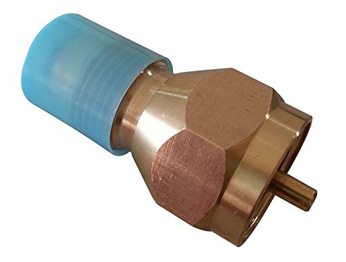 Onlyfire Universal Propane Tank Refill Adapter- Solid Brass Regulator Valve Accessory for all 1 LB Tank Small Cylinders